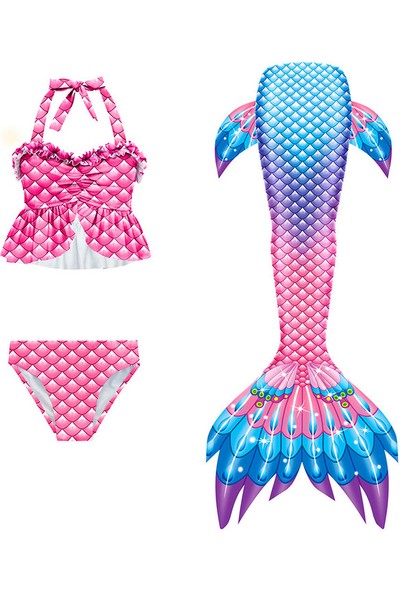 Love Home Çocuk Deniz Kızı Mayo (Yurt Dışından)