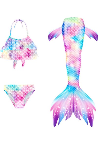 Love Home Çocuk Deniz Kızı Mayo (Yurt Dışından)