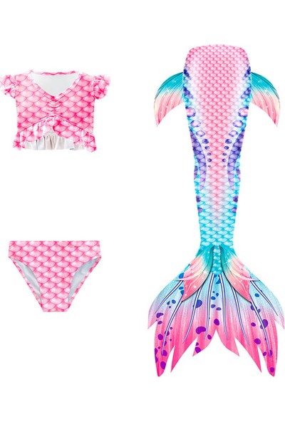 Love Home Çocuk Deniz Kızı Mayo (Yurt Dışından)