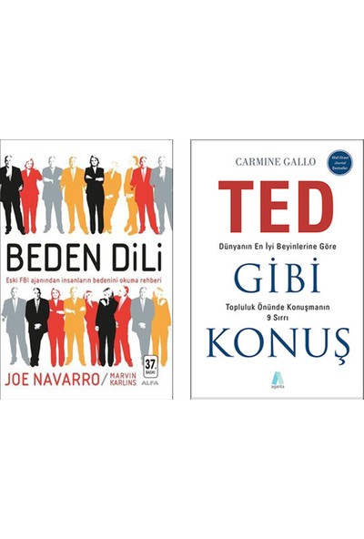 Beden Dili - Ted Gibi Konuş 2 Kitap Set