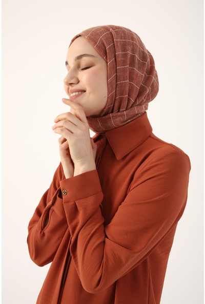 ALLDAY Gizli Patlı Uzun Gömlek Tunik