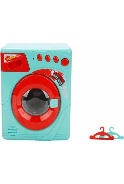 Hommy Çamaşır Makinesi Sesli ve Işıklı - Yeşil