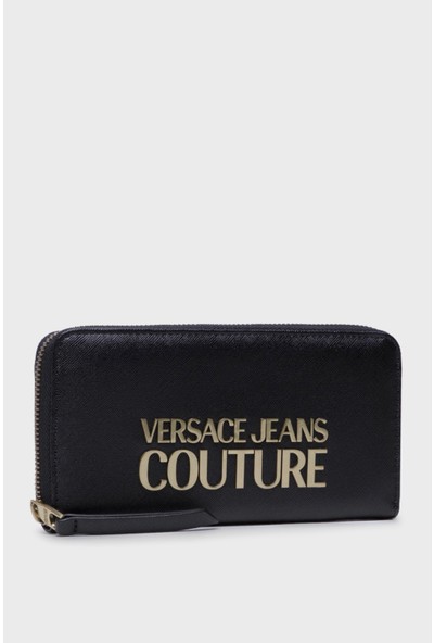 Couture Versacejeans Couture Logolu Çok Bölmeli Cüzdan Bayan Cüzdan 71VA5PL1 71879 899