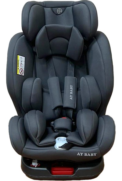 Jusso Aybaby Duo Fix 360 Dönebilen Oto Koltuğu (0-36KG) - Gri Jusso Aybaby Duo Fix 360 Dönebilen Oto Koltuğu (0-36KG) - Gri