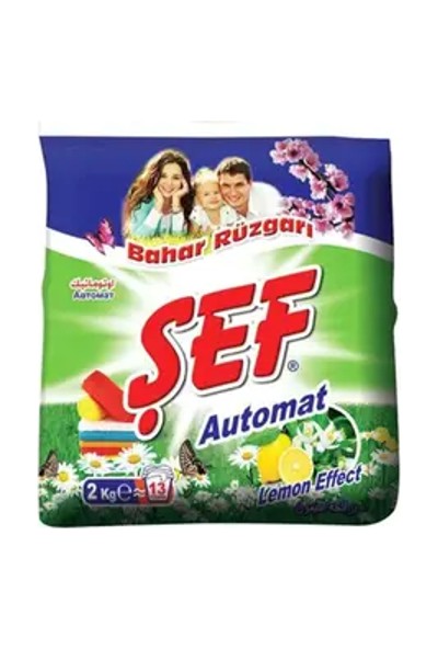 Şef Matik Çamaşır Deterjanı Bahar Esintisi 2 kg