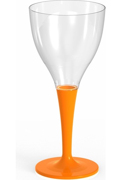 Plastik Şarap Kadehi Turuncu Tek Kullanımlık ve Tekrar Kullanılabilir Parti Kadehi (10 Adet) Plastik Şarap Kadehi Turuncu Tek Kullanımlık ve Tekrar Kullanılabilir Parti Kadehi (10 Adet)