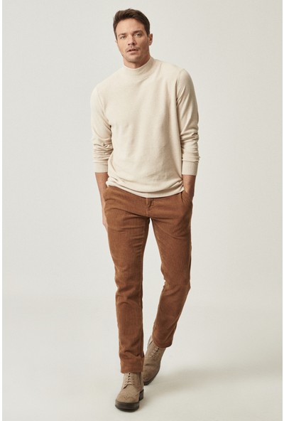 Altınyıldız Classics Slim Fit Dar Kesim Yan Cep Kadife Pantolon Altınyıldız Classics Slim Fit Dar Kesim Yan Cep Kadife Pantolon