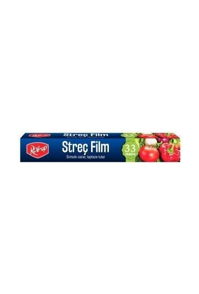 Roll-Up Roll Up Streç Film 30 cm x 33 M Roll-Up Roll Up Streç Film 30 cm x 33 M