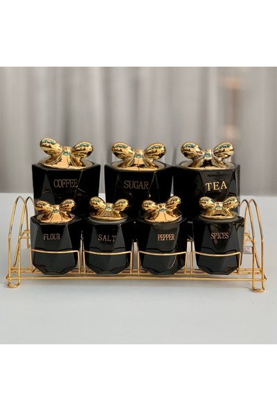 Porselen Baharat Seti Dekor