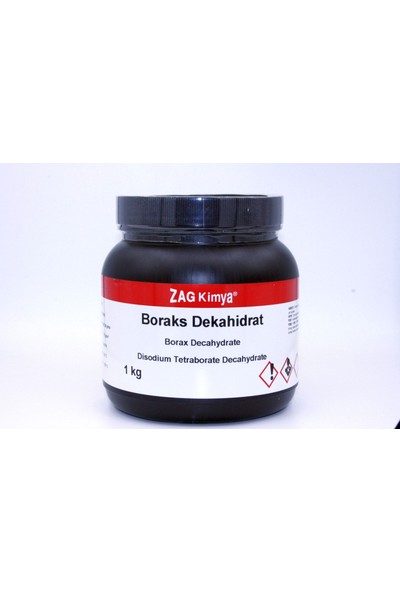 Zag Kimya Boraks Decahydrate %99,9 Chem Pure 1kg Zag Kimya Boraks Decahydrate %99,9 Chem Pure 1kg