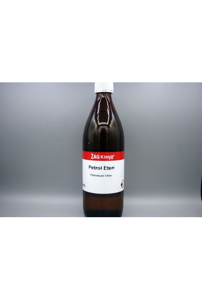 Zag Kimya Petrol Eteri 40-60 °c, Chem Pure 500ML Zag Kimya Petrol Eteri 40-60 °c, Chem Pure 500ML