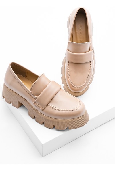 Marjin Kadın Loafer Kalın Taban Günlük Ayakkabı Makosen Lekta Marjin Kadın Loafer Kalın Taban Günlük Ayakkabı Makosen Lekta