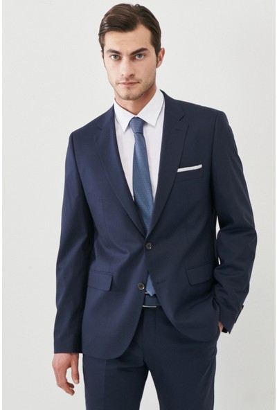 ALTINYILDIZ CLASSICS Erkek Lacivert Regular Fit Normal Kesim Mono Yaka Takım Elbise ALTINYILDIZ CLASSICS Erkek Lacivert Regular Fit Normal Kesim Mono Yaka Takım Elbise