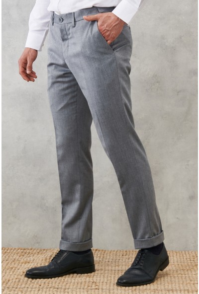 Altınyıldız Classics Slim Fit Beli Lastikli Pantolon