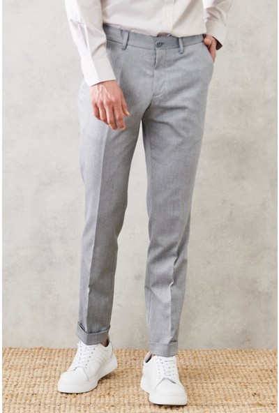 Altınyıldız Classics Slim Fit Beli Lastikli Pantolon