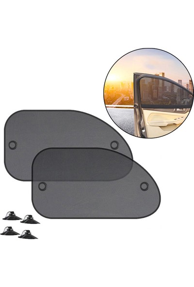 Ally Araç Oto Yan Cam Vantuzlu Güneşlik Kalkan 2 Adet 38X65CM Ally Araç Oto Yan Cam Vantuzlu Güneşlik Kalkan 2 Adet 38X65CM