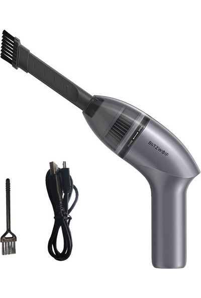 Blitzwolf Bw-Ad1 3400RPM Güçlü Emiş Portatif Ev ve Araç Şarjlı El Süpürgesi Blitzwolf Bw-Ad1 3400RPM Güçlü Emiş Portatif Ev ve Araç Şarjlı El Süpürgesi