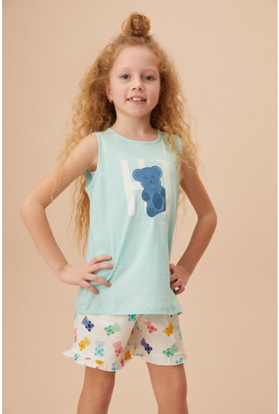Suwen Bella Çocuk Şort Takımı