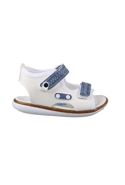 Şirin Bebe 221-69 Beyaz Çocuk Sandalet