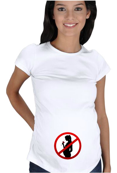 Tisho Hamile, Kısa Kısa Kollu Hamile Tişörtü