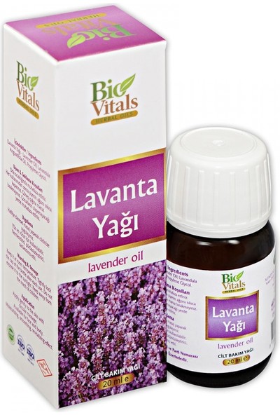 Bio Vitals Lavanta Yağı 20 ml Bio Vitals Lavanta Yağı 20 ml