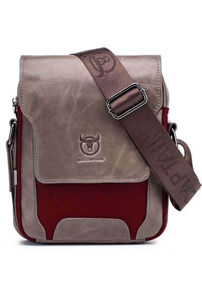 Bullcaptain Erkekler Için Şık Deri Omuz Çantası Crossbody Messenger (Yurt Dışından) Bullcaptain Erkekler Için Şık Deri Omuz Çantası Crossbody Messenger (Yurt Dışından)