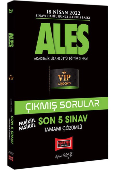 Yargı Yayınevi Yargı 2022 ALES Son 5 Sınav Tamamı Çözümlü Fasikül Fasikül Çıkmış Sorular Yargı Yayınevi Yargı 2022 ALES Son 5 Sınav Tamamı Çözümlü Fasikül Fasikül Çıkmış Sorular
