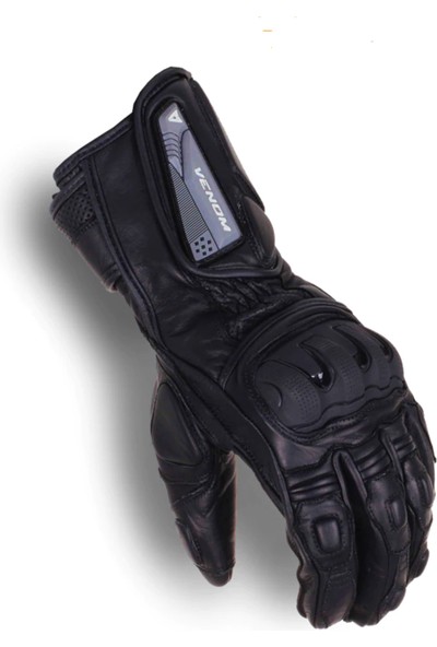 Venom D2 Deri Motosiklet Eldiveni Uzun Model Venom D2 Deri Motosiklet Eldiveni Uzun Model
