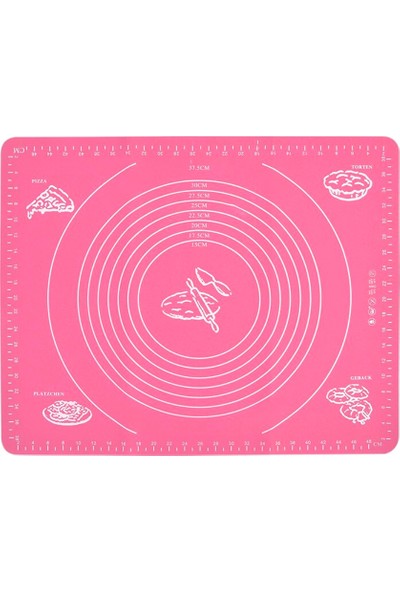 Silikon Silpat Hamur Açma Matı - Büyük Boy 65*45 Silikon Silpat Hamur Açma Matı - Büyük Boy 65*45
