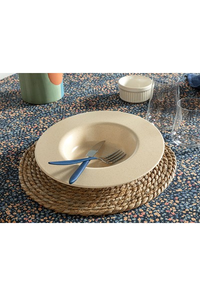 English Home Armonia Seramik Makarna Tabağı 28 cm Krem English Home Armonia Seramik Makarna Tabağı 28 cm Krem