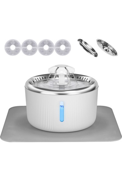 Pet Su Çeşmesi Elektrikli Su Kasesi Otomatik Döngüsü