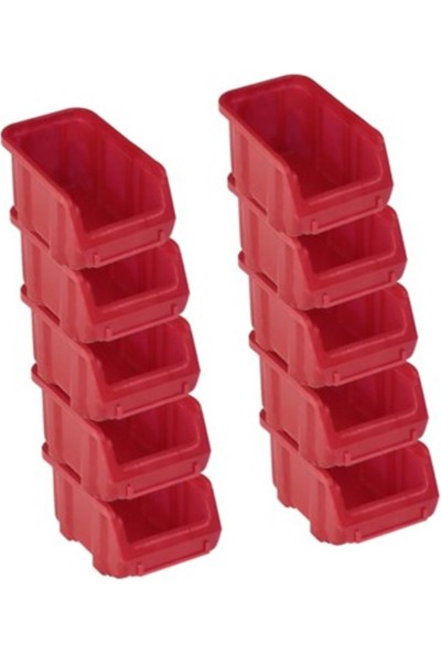 Sembol Plastik Avadanlık A 100 Kırmızı (10 Adet)