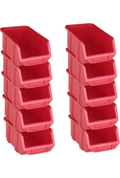 Sembol Plastik Avadanlık A 200 Kırmızı (10 Adet)