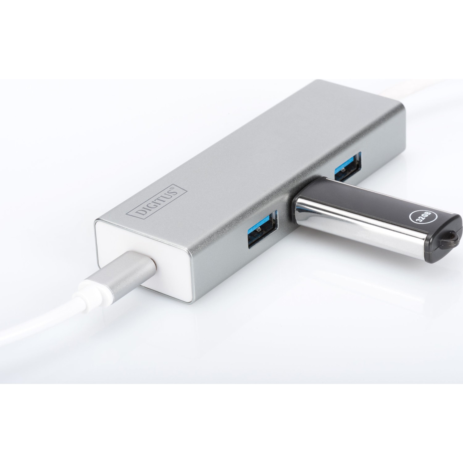 Digitus 3 Port Usb 3.0 Hub, 3 X Usb 3.0 Usb-A Dişi Konnektör Fiyatı