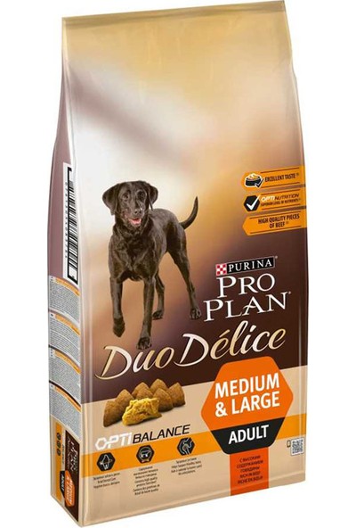 Pro Plan Duo Delice Sığır Etli Yetişkin Köpek Maması 10 Kg Pro Plan Duo Delice Sığır Etli Yetişkin Köpek Maması 10 Kg