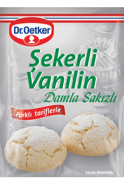 Dr. Oetker Damla Sakızlı Şekerli Vanilin 3'lü 15 gr