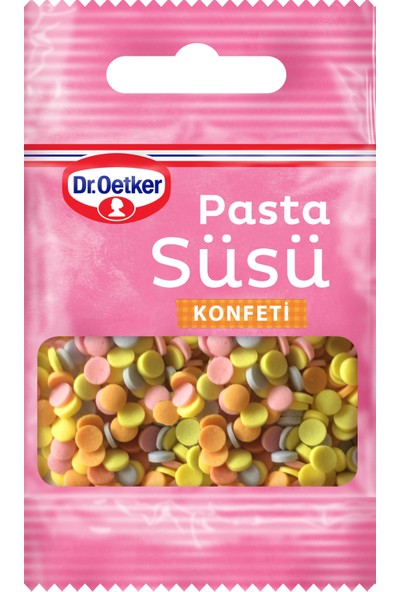 Dr. Oetker Dekor Konfeti 10 gr Dr. Oetker Dekor Konfeti 10 gr