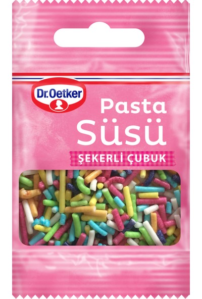Dr. Oetker Dekor Pasta Süsü Şekerli 10 gr Dr. Oetker Dekor Pasta Süsü Şekerli 10 gr