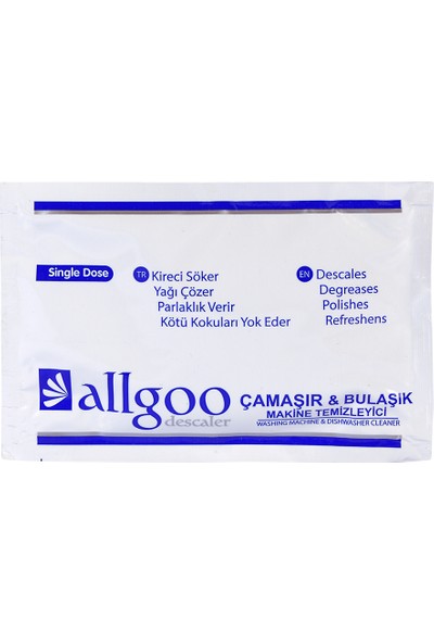 Allgoo Çamaşır Ve Bulaşık Makine Temizleyici
