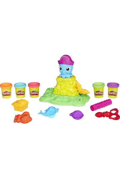 Play-Doh Oyuncu Ahtapot