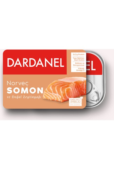Dardanel 100 g Zeytinyağlı Somon Konserve Dardanel 100 g Zeytinyağlı Somon Konserve