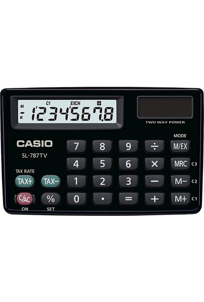 Casio SL-787TV Cep Tipi Hesap Makinesi