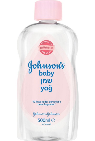 Johnson’s Baby Oil Bebek Yağı 500 ml Johnson’s Baby Oil Bebek Yağı 500 ml