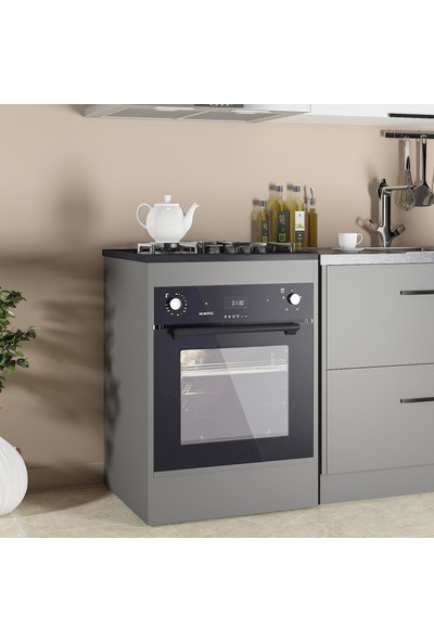 Massan Ankastre Modül Ürgüp Antrasit Massan Ankastre Modül Ürgüp Antrasit