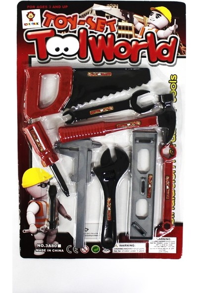 Toys Park Tamir Seti Büyük Kartelada 9 Parça No 3A80