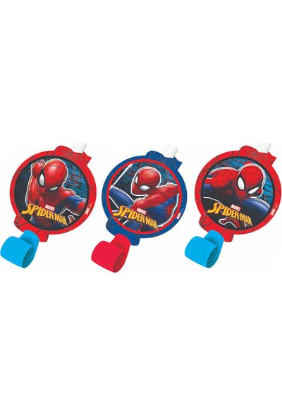 Elite Kaynana Dili 6 Adet Spiderman Örümcek Adam Kaynana Dili Doğum Günü Parti Kutlama ( 8,5 cm * 39 cm ) Elite Kaynana Dili 6 Adet Spiderman Örümcek Adam Kaynana Dili Doğum Günü Parti Kutlama ( 8,5 cm * 39 cm )