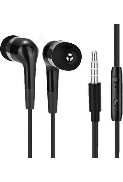 Dexim DAKSE0001 Mikrofonlu Kulakiçi Kulaklık Siyah