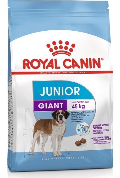Royal Canin Shn Gıant Junior Dev Irk Yavru Köpek Maması 15 Kg Royal Canin Shn Gıant Junior Dev Irk Yavru Köpek Maması 15 Kg