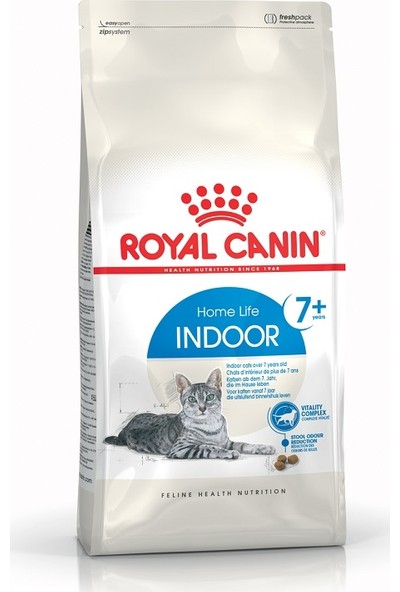 Royal Canin Fhn Indoor +7 Sadece Evde Yaşayan Yaşlı Kuru Kedi Maması 3,5 Kg