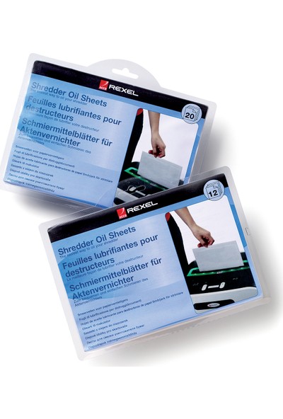 Rexel İmha Makinesi Yağ Kağıtları (20) Beyaz Rexel İmha Makinesi Yağ Kağıtları (20) Beyaz